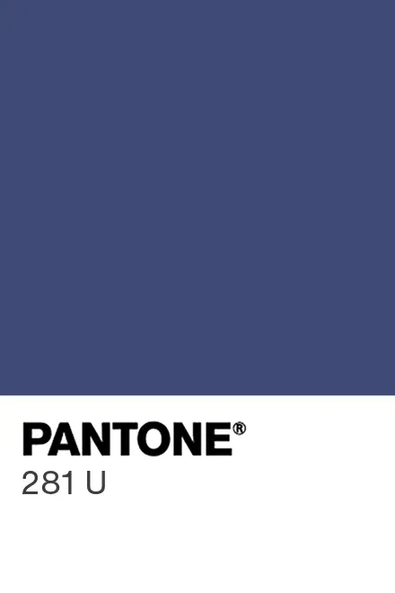 PANTONE® Europe | PANTONE® 281 U - Find a Pantone Color | Quick Online ... PANTONE® Europe | PANTONE® 281 U - Find a Pantone Color | Quick Online ...