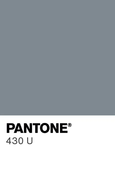 PANTONE® España | PANTONE® 430 U - Find a Pantone Color | Quick Online ... PANTONE® España | PANTONE® 430 U - Find a Pantone Color | Quick Online ...