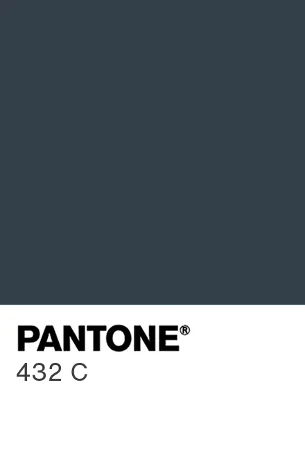 PANTONE® USA | PANTONE® 432 C - Find a Pantone Color | Quick Online ... PANTONE® USA | PANTONE® 432 C - Find a Pantone Color | Quick Online ...